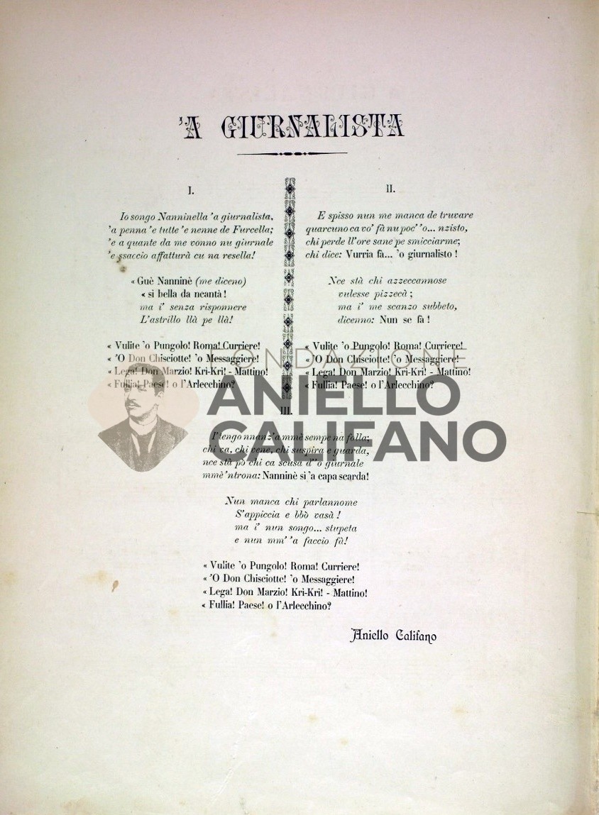 I grandi successi – Fondazione Aniello Califano